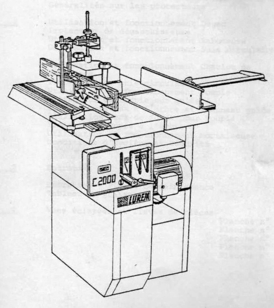 Combiné bois LUREM C2000 - utilisation et l'entretien