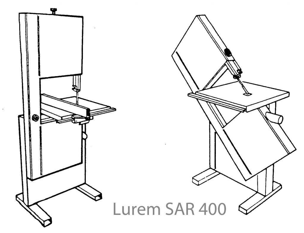 Machine LUREM SAR 400 - utilisation et l'entretien